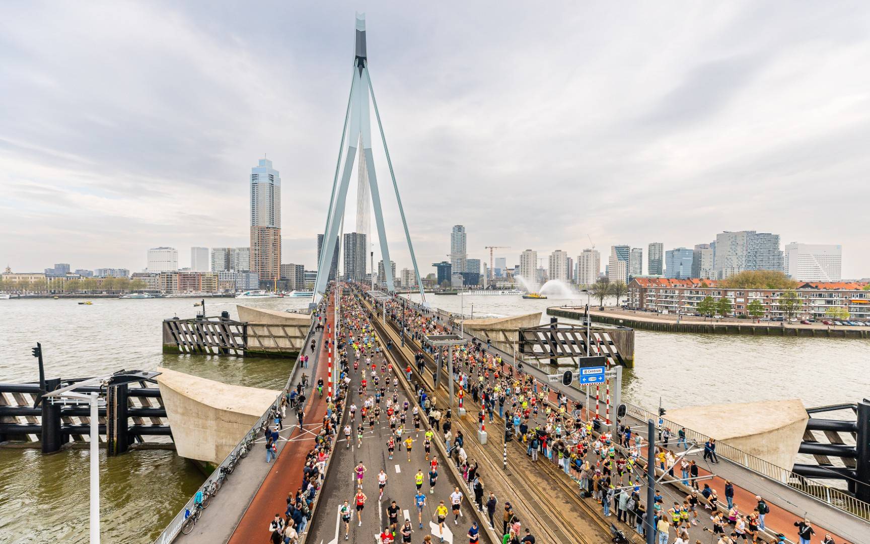 45e editie van de NN Marathon Rotterdam presenteert aangepast parcours ...