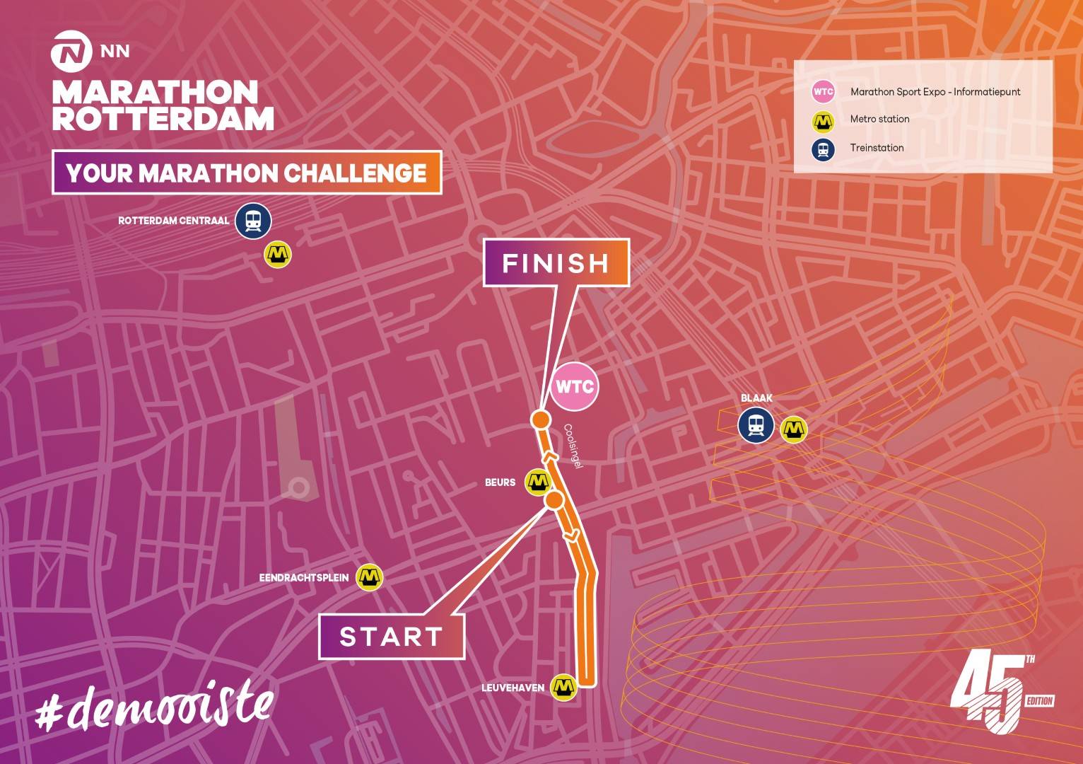 Courses - NN Marathon Rotterdam