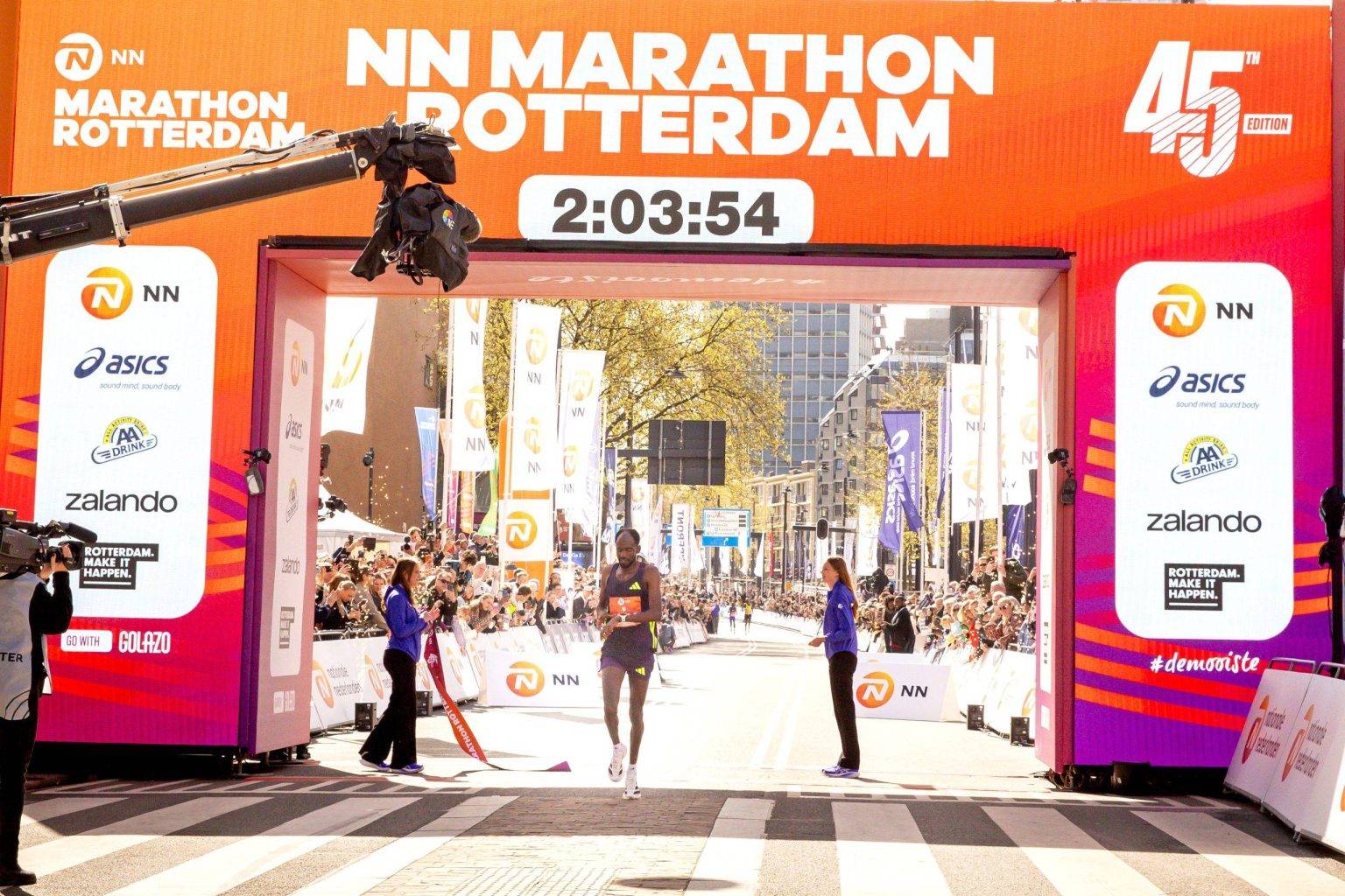 Jubilerende NN Marathon Rotterdam verwacht spannende race, toptijden en ...